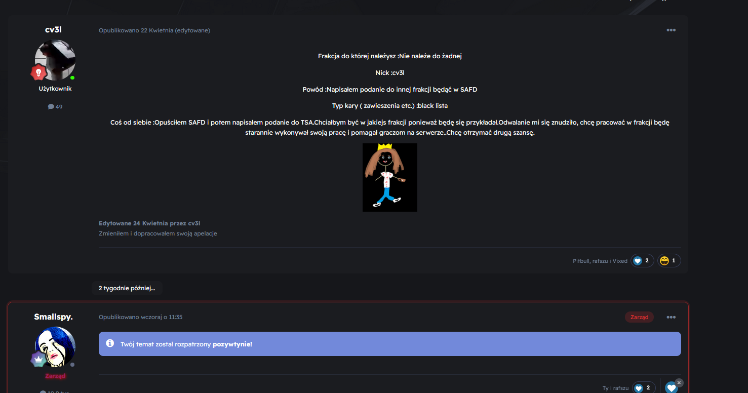 Rekrutacja do A.SARA Maj 2023 - Archiwum - MultiRPG